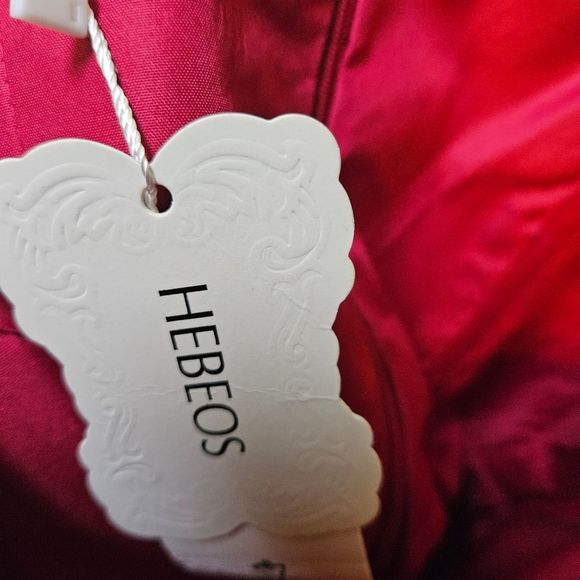 Hebeos | Dresses | Hebeos Ball Strapless Black Cherry Deep Red Burgundy ...